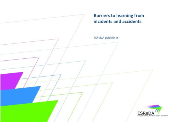 (PDF) Barriers to learning from incidents and accidents