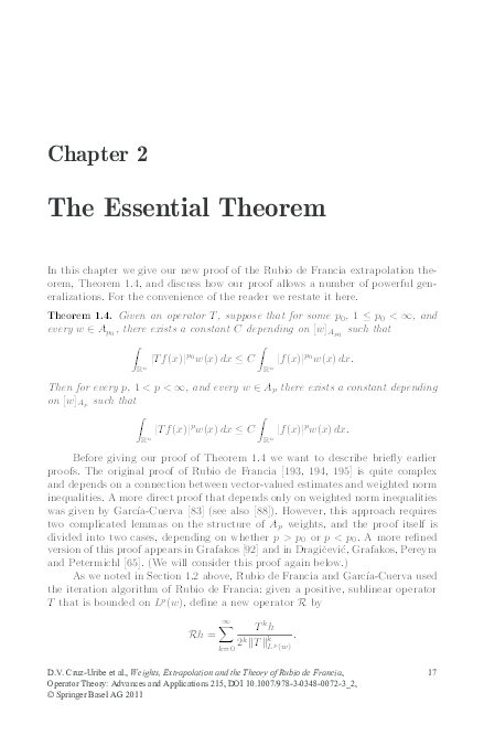 (PDF) The Essential Theorem