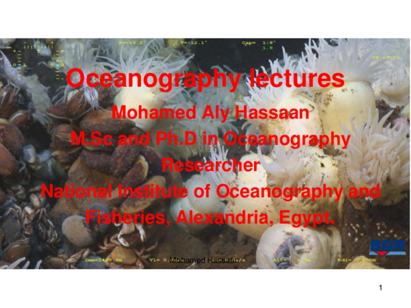 (PDF) Oceanography Lectures | Mohamed Hassaan - Academia.edu