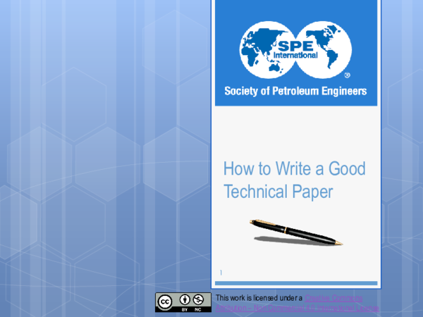 (PDF) How to Write a Good Technical Paper