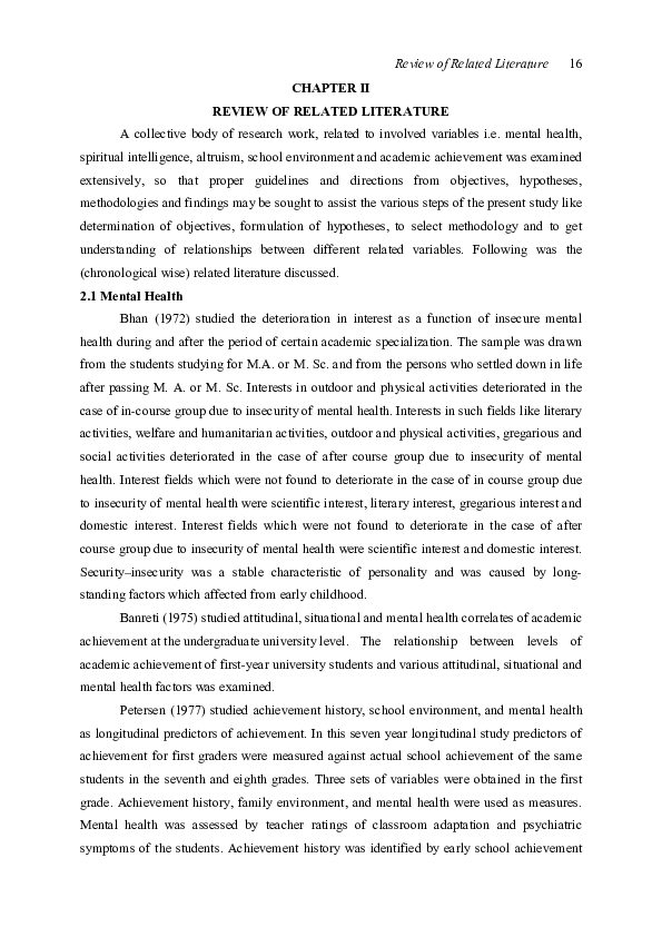 (PDF) REVIEW OF RELATED LITERATURE