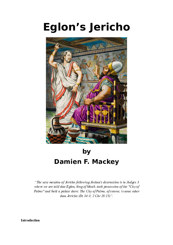 (DOC) Eglon's Jericho