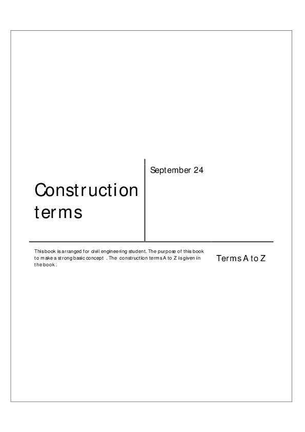 (PDF) Construction-Terms