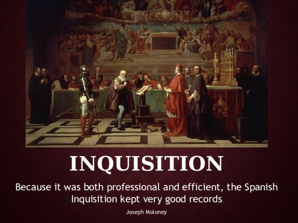 (PPT) The Spanish Inquisition