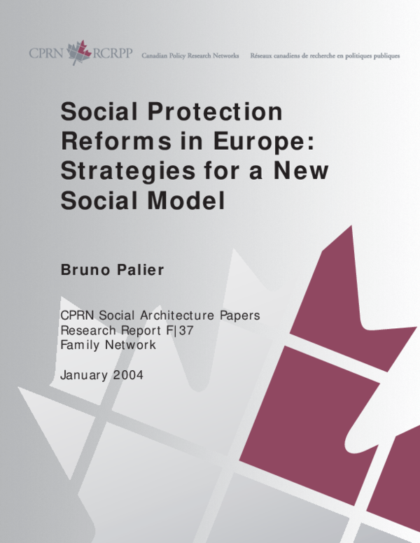 (PDF) Social Protection Reforms in Europe: Strategies for a New Social ...