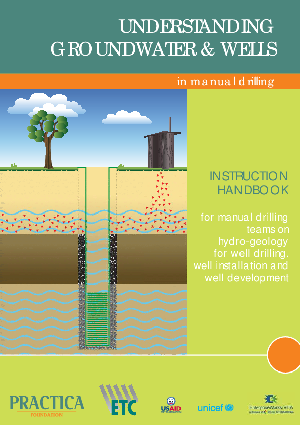 (PDF) in manual drilling UNDERSTANDING GROUNDWATER & WELLS for manual ...