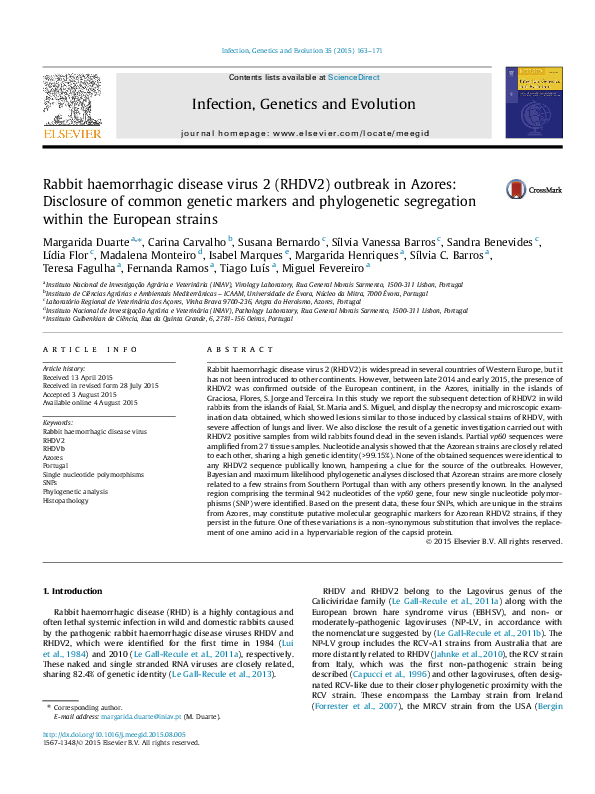 (PDF) Emergence of new virulent rabbit hemorrhagic disease virus strains in Saudi Arabia ...
