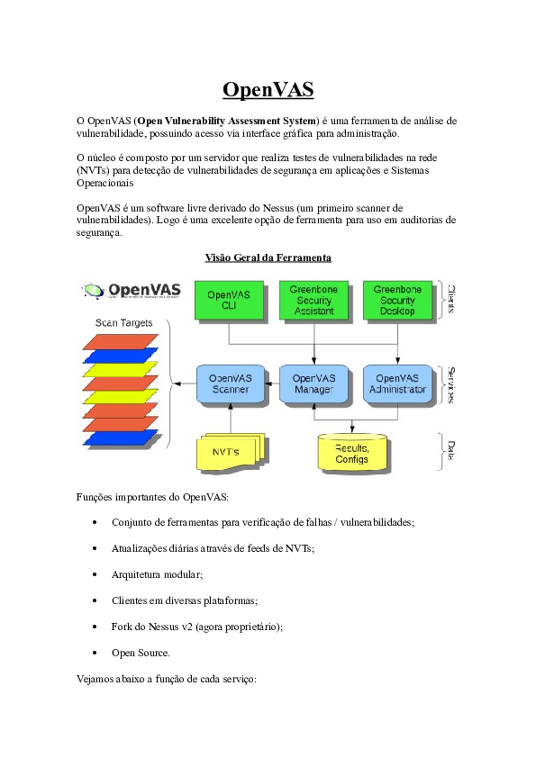 (DOC) OpenVAS na Prática
