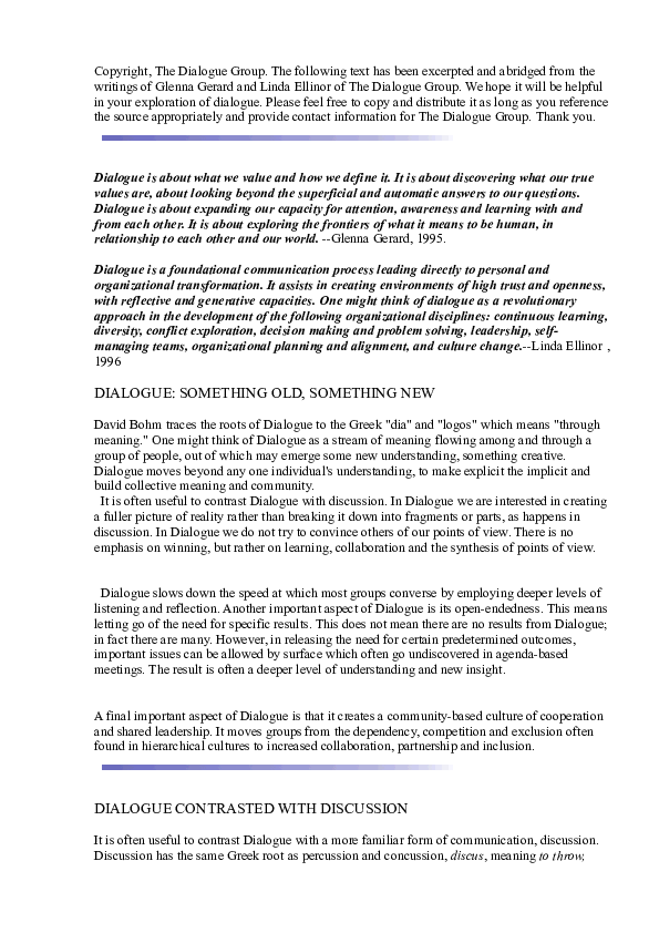 dialogue vs discussion