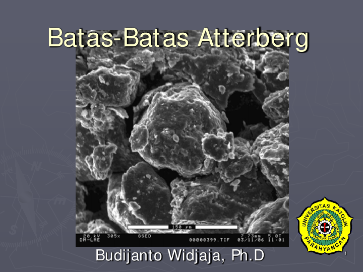 Batas-Batas Atterberg