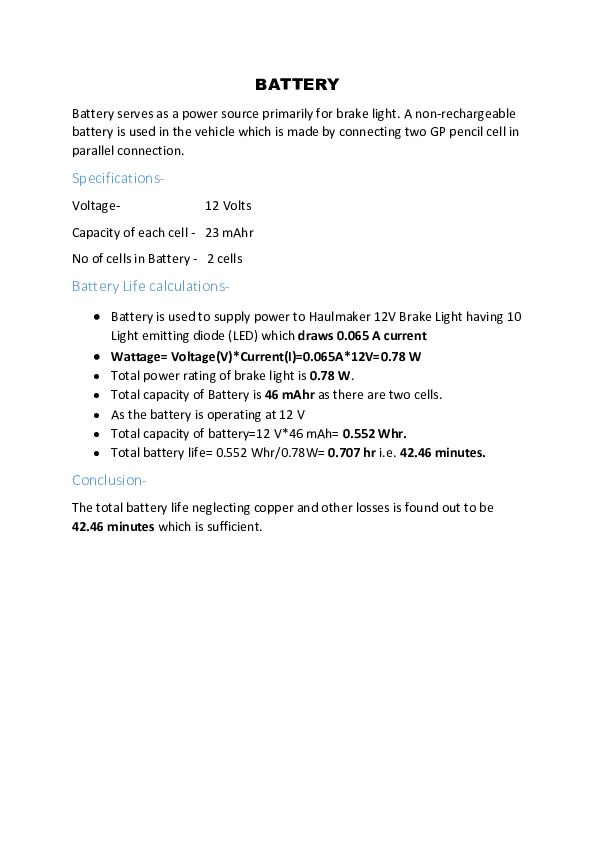 (PDF) BATTERY REPORT