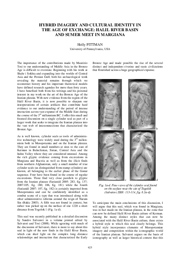 (PDF) Hybrid Imagery and Cultural Identity in the Bronze Age of ...