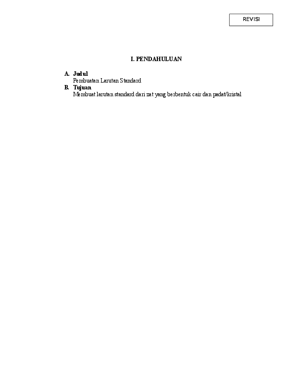 (DOC) larutan standar