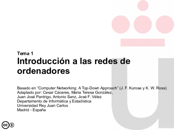 (PDF) Introducción a las redes de ordenadores