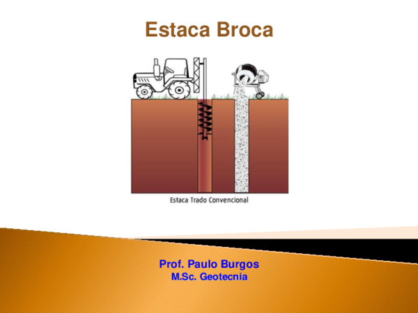 (PDF) Estaca Broca