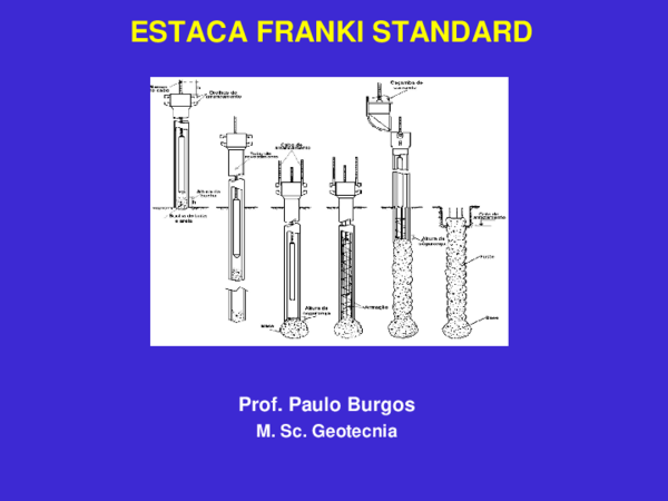 (PDF) ESTACA FRANKI STANDARD