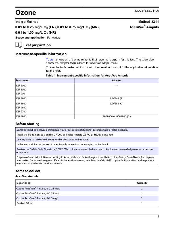 (PDF) Test preparation Instrument-specific information