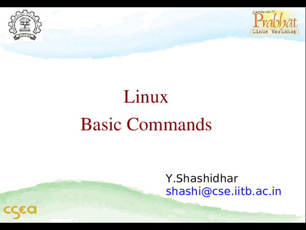 (PDF) Linux Basic Commands