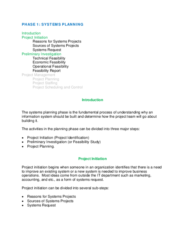 (PDF) Systems Planning 1