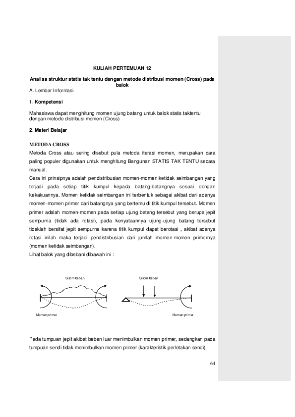 (PDF) MODUL MEKANIKA REKAYASA