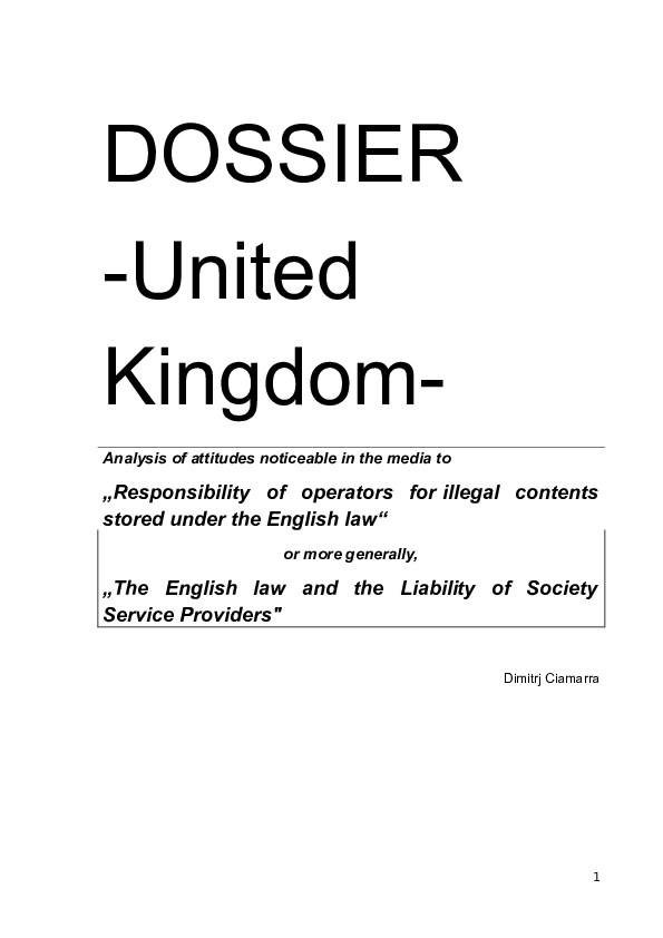 (DOC) DOSSIER -United Kingdom