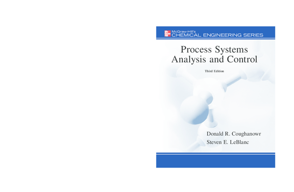 (PDF) Process Systems Analysis and Control | Abinet Abile - Academia.edu