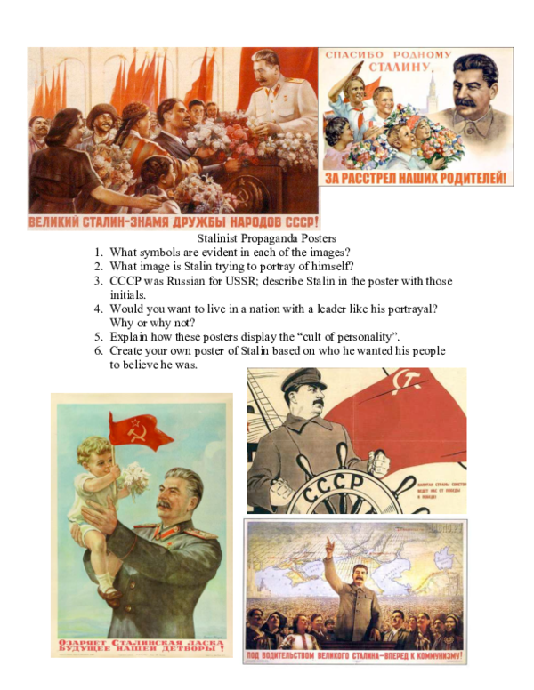 (PDF) Stalinist propaganda