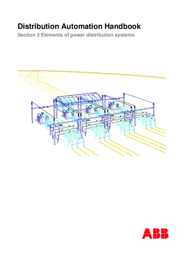 Pdf Distribution Automation Handbook Section 3 Elements Of Power Distribution Systems