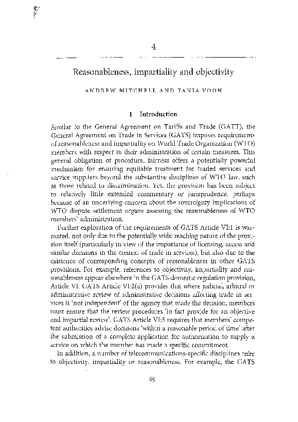 (PDF) Reasonableness, Impartiality and Objectivity