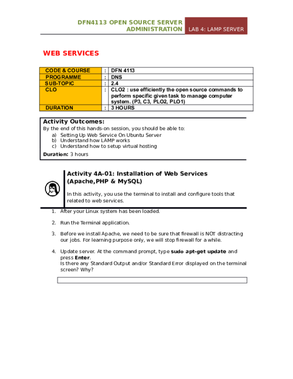 apache server administration pdf