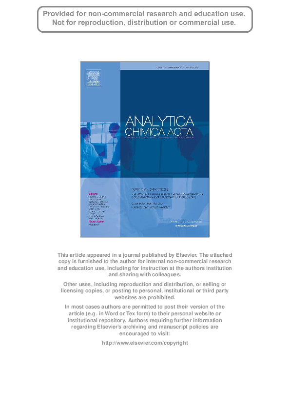 (PDF) Vacuum-assisted headspace solid phase microextraction: Improved ...