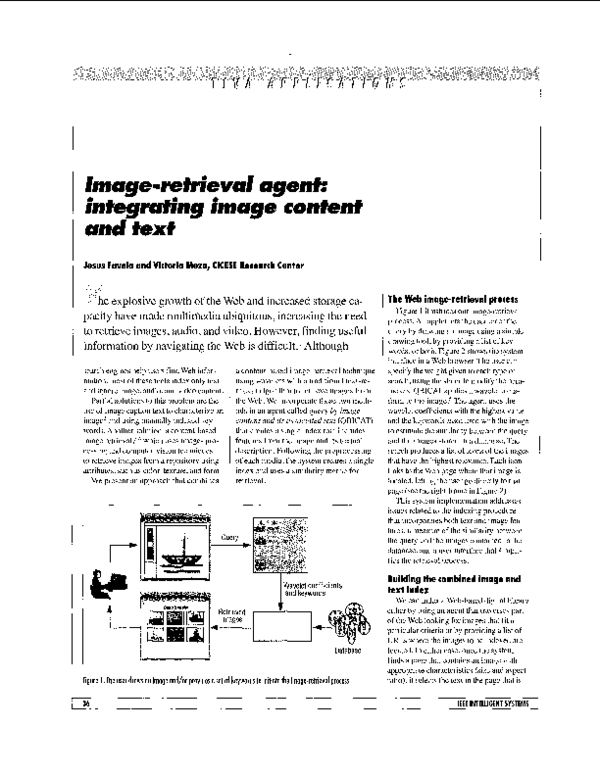 (PDF) Image-retrieval agent: integrating image content and text