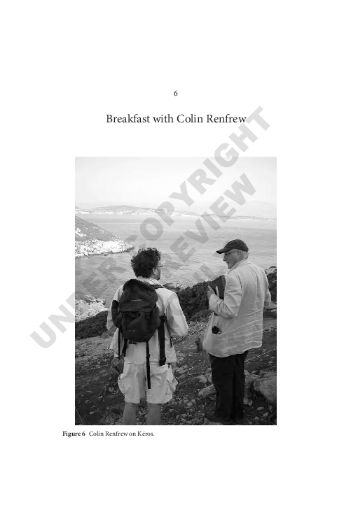 (PDF) Breakfast with Colin Renfrew (Excerpt from "Travels with an ...