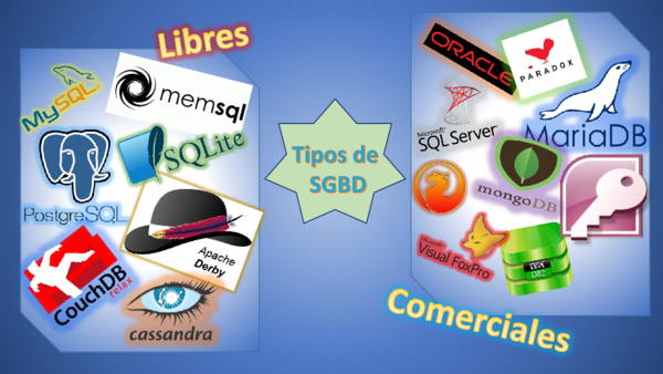 (PDF) Tipos y Ejemplos SGBD