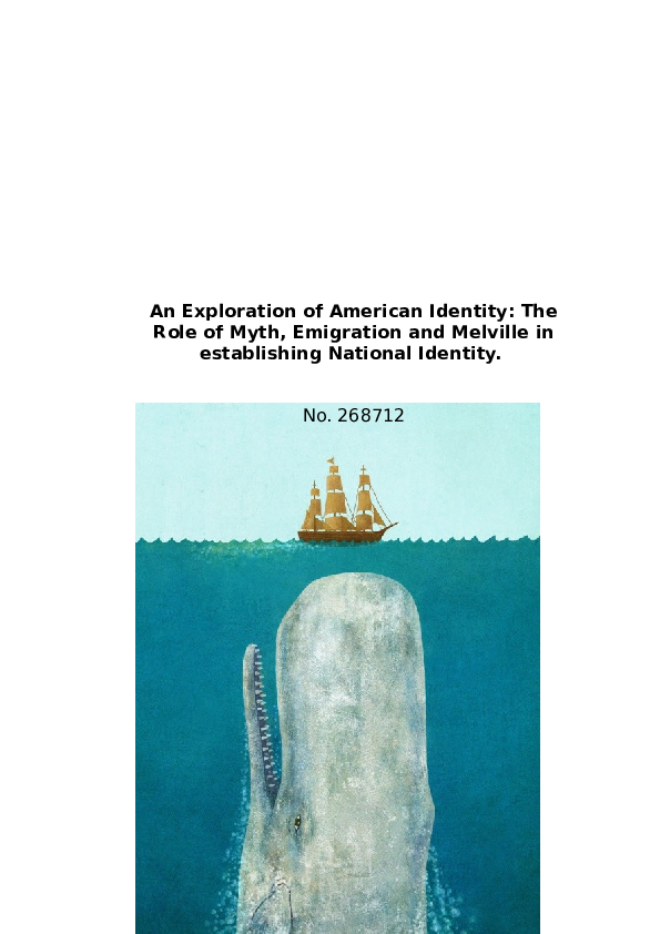 (DOC) Exploration of American Identity