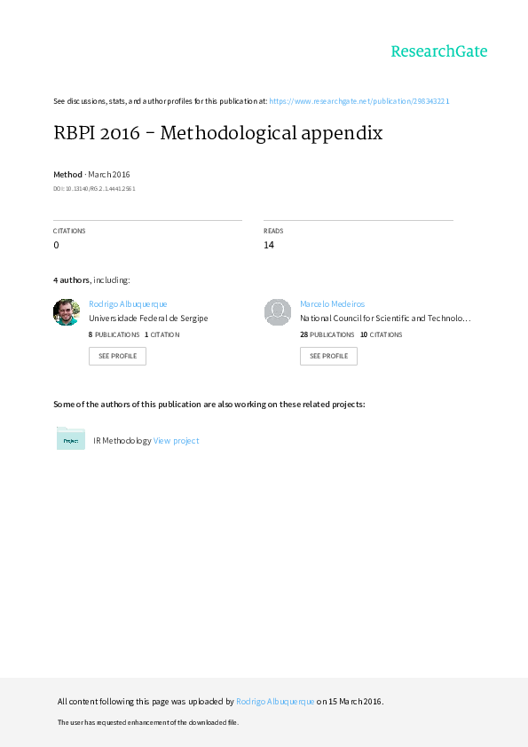 (PDF) RBPI 2016 - Methodological appendix