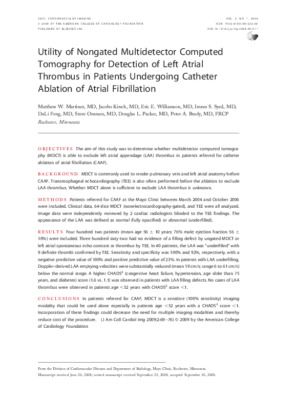 (PDF) 310 Computed Tomography Pulmonary Venogram Characteristics of ...