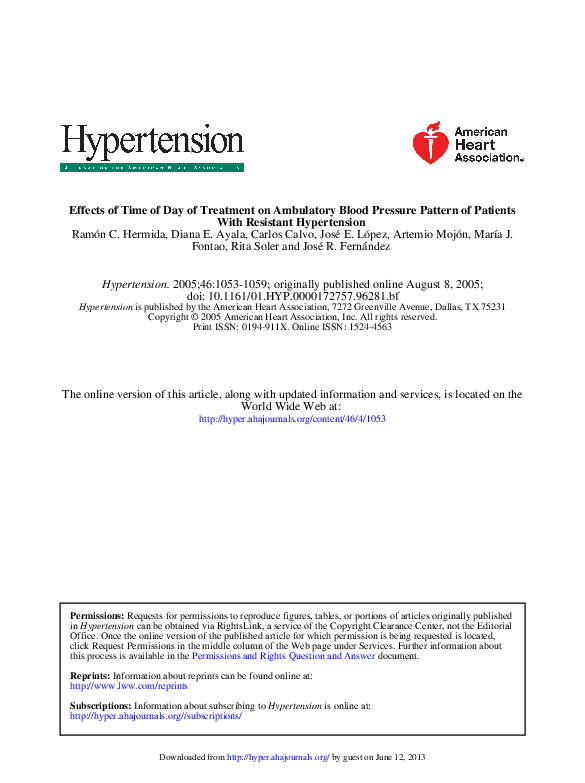 PDF Effects Of Time Of Day Of Treatment On Ambulatory Blood Pressure pdf-effects-of-time-of-day-of-treatment-on-ambulatory-blood-pressure