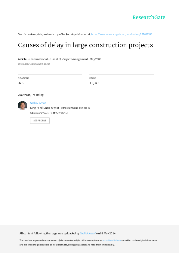 (PDF) Causes_of_delay_in_large_construction_projects.pdf
