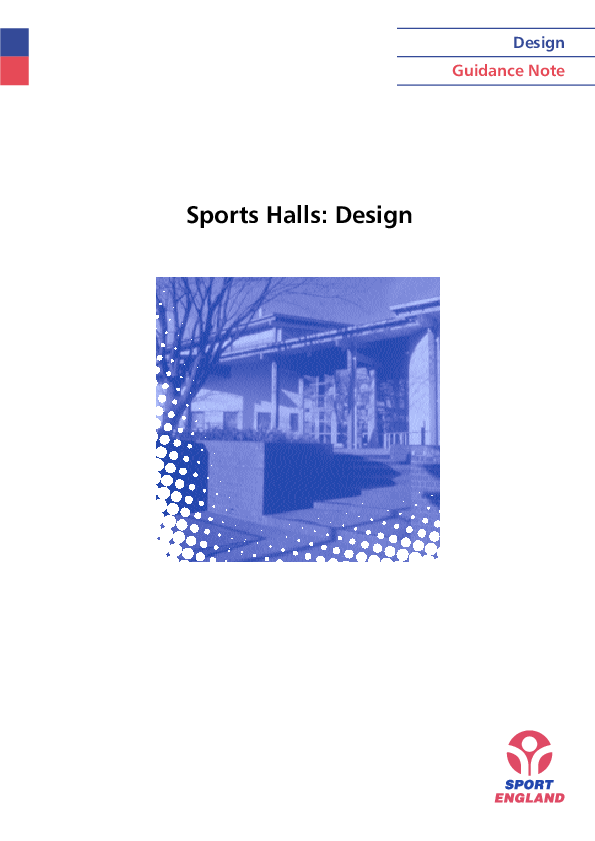 (PDF) Sports Halls: Design Design Guidance Note
