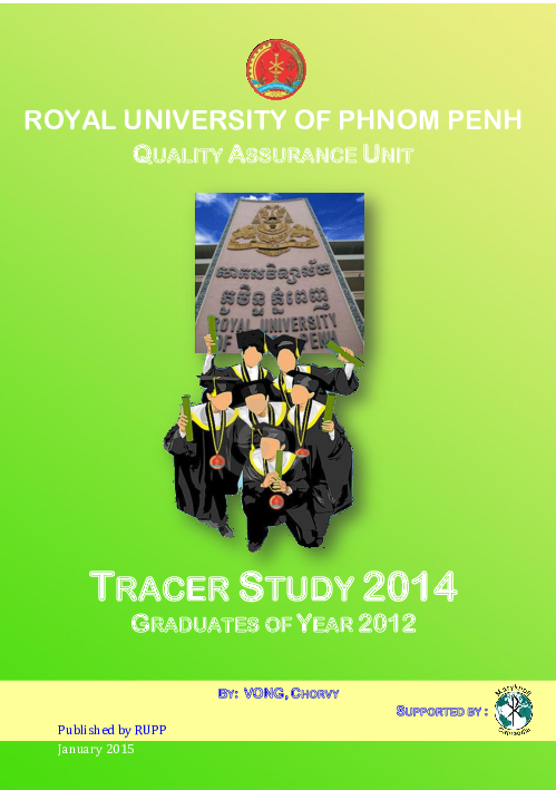 (PDF) TRACER STUDY 2014 GRADUATES OF YEAR 2012
