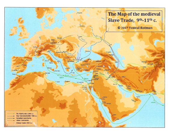 (PDF) Human trafficking in the central Middle Ages: map and data