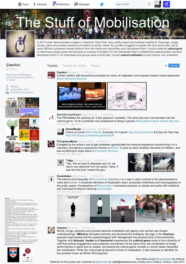 (PDF) The Stuff of Mobilisation - Poster