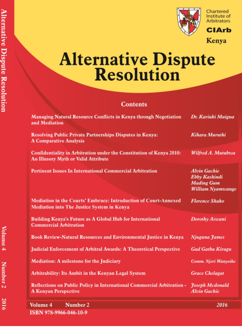 (PDF) JUDICIAL ENFORCEMENT OF ARBITRAL AWARDS: A THEORETICAL ...
