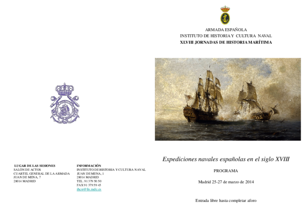 (PDF) 2014.- "LA MOVILIZACIÓN NAVAL PARA LA DEFENSA COLONIAL, 1739-1740 ...