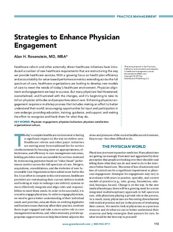 (PDF) Strategies to Enhance Physician Engagement.pdf