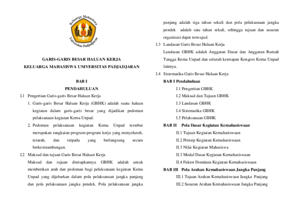 (PDF) GBHK Kema Unpad