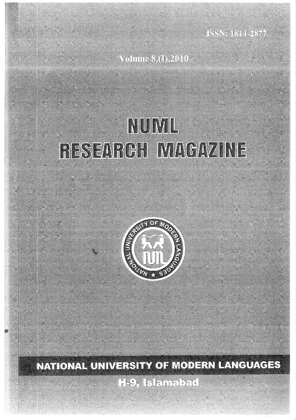 (PDF) 2010. Code Switching as a Teaching Strategy. NUML Research ...