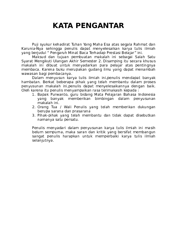(DOC) KATA PENGANTAR makalah