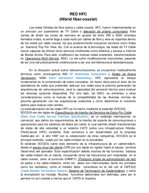 (PDF) RED HFC (Hibrid fiber-coaxial